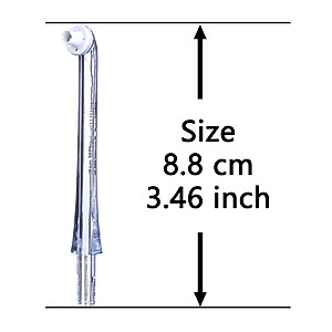 HX8032 AirFloss Replacement Nozzles Compatible with Philips Sonicare AirFloss Ultra HX8331/HX8332/HX8340/HX8341/HX8381/HX8401,Generic SonicCare AirFloss Replacement Heads(3 Count)