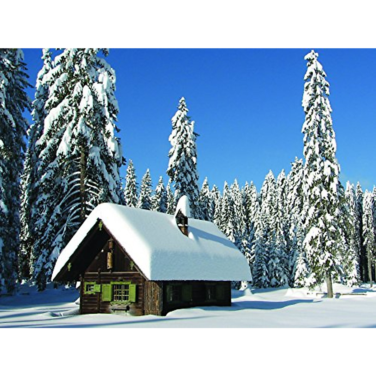 Note Card Cafe Christmas Card Assortment with White Envelopes | 36 Pack | Turning of the Seasons | Blank Inside, Glossy Finish | Set for Holidays, Winter, Gifts, Presents, Secret Santa, Work Parties