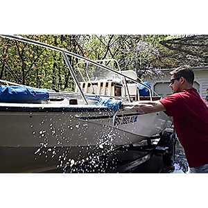 303 Products Marine Boat Wash with UV Protectant - For A Deep Clean, Spot Free Shine - 30 Day UV Protection - Removes Salt, Dirt, And Grime - Marine Safe, 32 fl. oz. (30586)