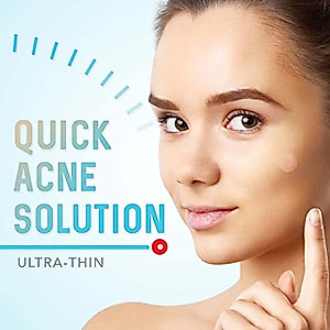 Pimple Patches (120 Pack), Hydrocolloid Acne Patches with Tea Tree Oil - Pimple Patches for Face - Zit Patch and Pimple Stickers - Hydrocolloid Acne Dots for Acne - Zit Patches - Acne