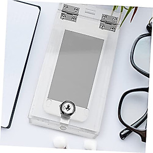Operitacx Box Mobile Phone Storage Box Smart Timer Clear Organizer Box Key Storage Box Credenza Storage Cabinet Lockable Plastic Container Phone Organizer Box Electronic Locker Phone Box