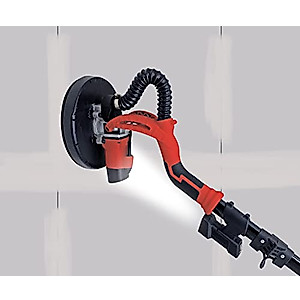 BN Products BNR1839 Electric Drywall Sander Interchangeable 9-inch Round & Triangular Sanding Heads