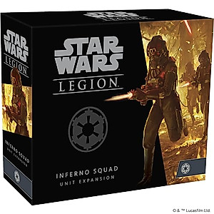 Atomic Mass Games Star Wars: Legion Inferno Squad Unit Expansion - Join Elite Imperial Special Forces! Tabletop Miniatures Strategy Game for Kids & Adults, Ages 14+, 2 Players, 3 Hr Playtime, Made