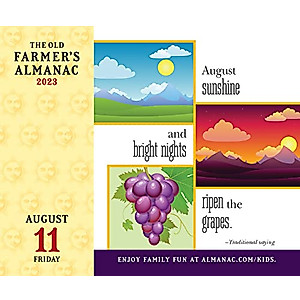 The 2023 Old Farmer’s Almanac Everyday Calendar