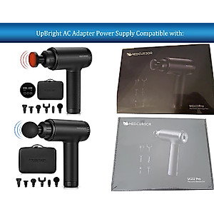 UpBright 26V AC/DC Adapter Compatible with Medcursor MG02 MG03 Pro MMG0301 MMG0201 Mg03Pro Mg02Pro Deep Tissue Percussion Massager Massage Gun LC-H260100 DC26V 1A Power Supply Battery Charger