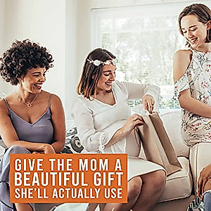 7 Woodland Baby Nursery Closet Organizer Dividers For Girls or Boys Clothing, Grey Age Size Hanger Organization For Kid, Toddler, Infant, Newborn Clothes Must Have, Shower Gift Supplies, 0-24 Months