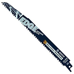 BOSCH RDN9V 5 pc. 9 In. 5/8 TPI Edge Reciprocating Saw Blades for Wood/Nail Demolition