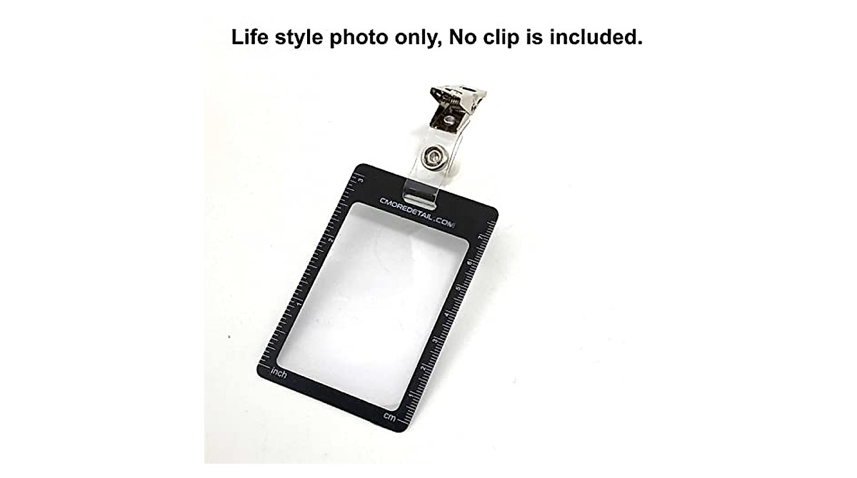 6 Pack Credit Card Magnifiers with 3X Lens for Easy Reading