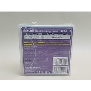Maxell MAX183906 LTO Ultrium 4 Tape Cartridge