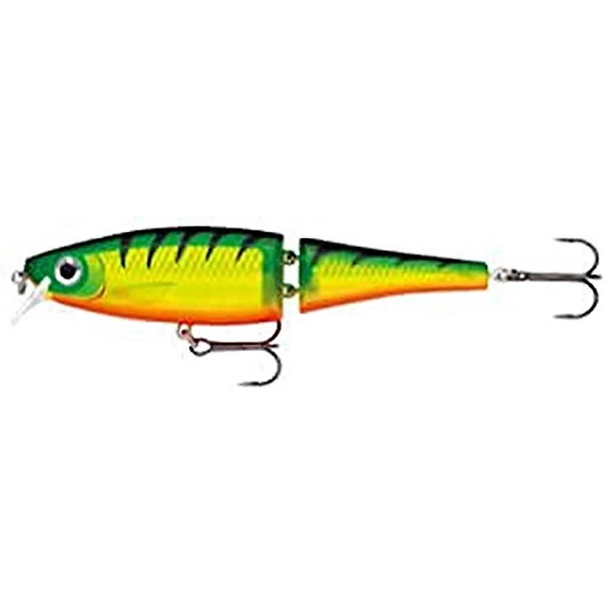 Rapala Balsa Xtreme Swimmer Hard Bait Lure, Freshwater, Size 12, 4 3/4" Length, 4'-6' Depth, Fire Tiger, Per 1