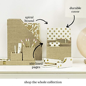 kate spade new york Spiral Notebook - Gold Dots