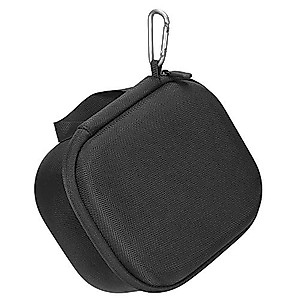Hard Travel Carrying Case for Howard Leight Honeywell Impact Sport Sound Amplification Electronic Shooting Earmuff and Genesis Sharp-Shooter Shooting Glasses. (Case Only!)-Black