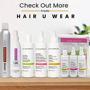 HairUWear"Shape" Medium Hold Styling Spray for Wigs & Hair Extensions 8 Ounce