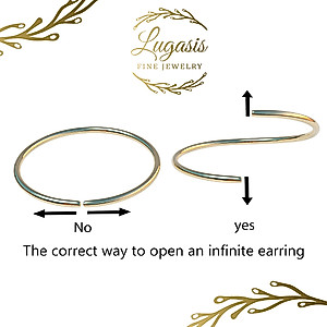 Tiny Nose Ring Hoop 20 G Nose Piercings Hoop - 14K Gold Filled Nose Piercings hoop