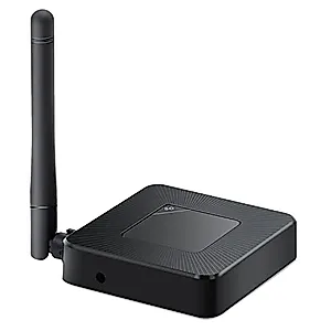 Wireless HDMI Display Adapter,HDMI Wireless Transmission,Ultra HD Adapter Streaming Video【One-Click to Connect】 Wireless Presentation Facility Compatible for Android,iOS,Windows and MacOS