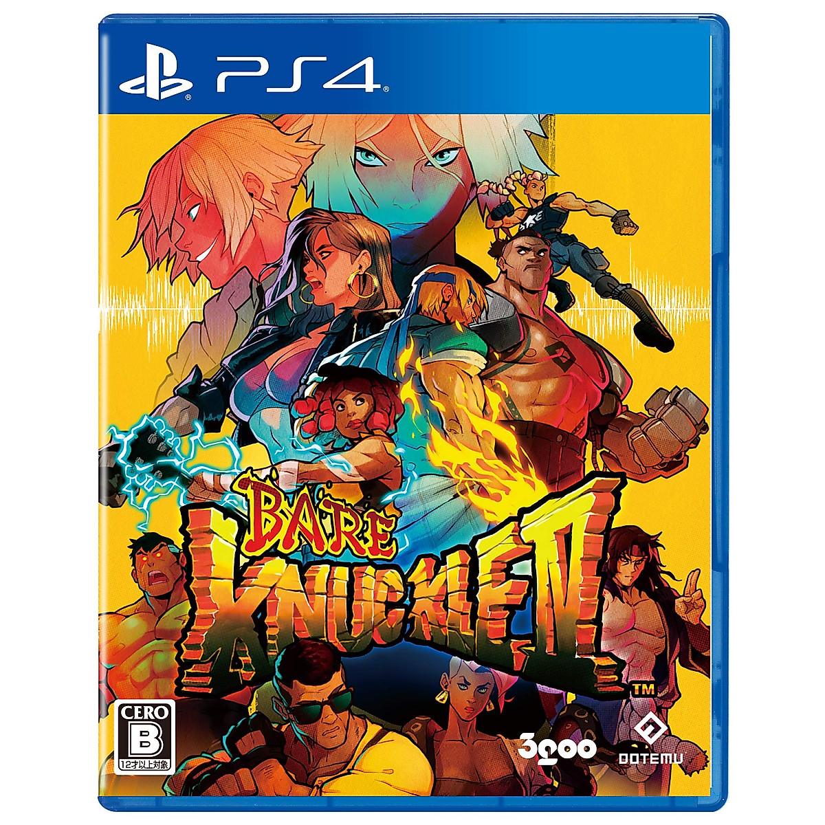BARE KNUCKLE IV Streets of Rage Special Edition PS4 Japanese ver.