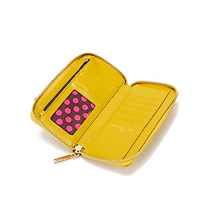 Nicole Lee 2 Pieces Phone Case Wallet Crossbody Wallet with Crossbody Strap, Vegan Leather, Phone Size Fits Most (MUSTARD)