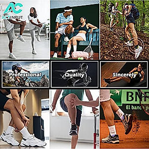 ACTINPUT Compression Socks Plantar Fasciitis for Women Men - 8-15 mmHg Best for Athletic,Support,Flight Travel,Nurses,Hiking