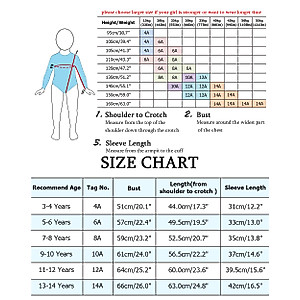 Gymnastics Leotards for Toddler Girls Patriotic Sparkle Red Blue Athletic Dancewear B146_US_8A