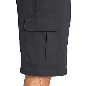 Eddie Bauer Men's Adventure Trek Shorts (Dark Charcoal, 36)