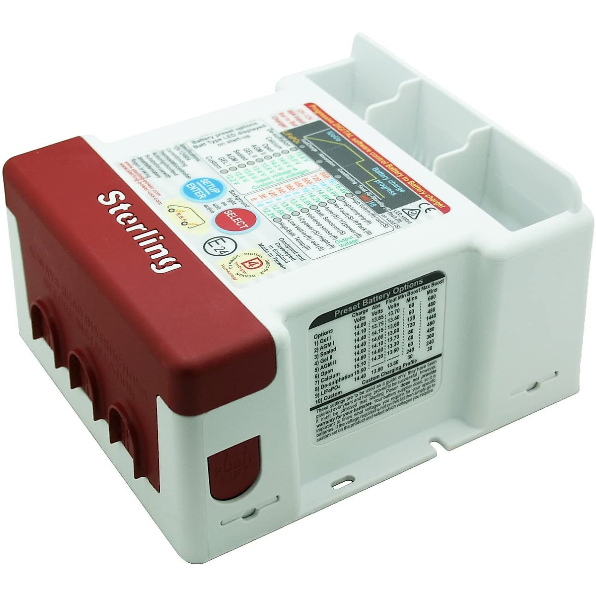 Sterling BB1260-12 Volt, 60 Amps - Pro Batt Ultra Battery to Battery Charger