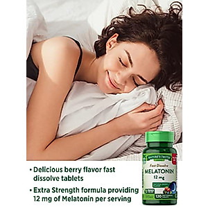 Nature's Truth, Melatonin 12mg, 120 Count