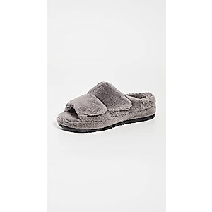 UGG Men's Fluff That Slipper, Charcoal, 8