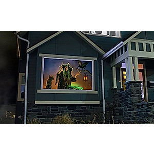 AtmosFearFX Phantasms & Witching Hour DVD Combo Pack. Virtual Halloween Window Projection Decoration. by AtmosFearFX