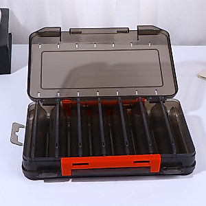 IMIKEYA Fishing Hook Case 1pc 14 Tackle Fishing Lure Case Fishing Tackle Storage Trays Bait Case Tackle Case Fishing Lure Containers Fishing Tools Fishing Tool Case Fishing Bait Crankbait