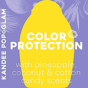 OGX Kandee Johnson Collection Mermaid Moisture Deep Conditioning Hair Mask for Color-Treated Hair, Sulfate-Free Surfactants Moisturizing Treatment for Dry Damaged Hair, 6 oz, Floral