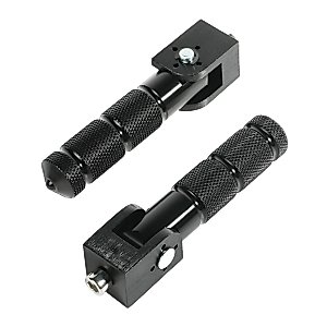 RACOONA Foot Pegs,Bike Pegs,Foldable Motorcycle Foot Pegs,Car Accessories 8MM Motorcycle Pegs,90 Degree Fixed Folding Passenger Pedal,Universal Footpeg Aluminum Pedals for Electric Motor Bicycle ATV