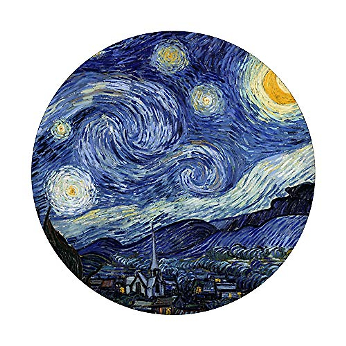 Van Gogh Starry Night Fashion Pattern Design Phone Cover PopSockets Swappable PopGrip