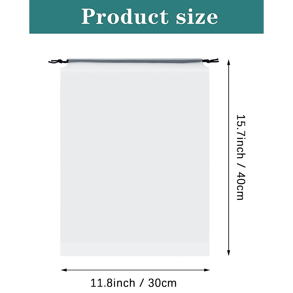 Shoe Bags for Travel, 50 Pcs Transparent Drawstring Shoe Bag, Travel Item Storage Bag, Large Storage Bag for Men and Women, Shoe Storage Bags Home Travel to Carry Convenient