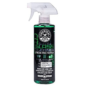 Chemical Guys CLD_202_16 Signature Series Glass Cleaner (Works on Glass, Mirrors, Navigation Screens & More; Car, Truck, SUV and Home Use), Ammonia Free & Safe on Tinted Windows, 16 fl oz, Green