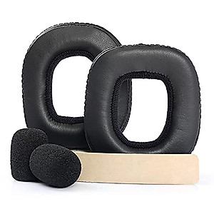 1 Set Replacement Ear Cushion Earpads Foam Headband Compatible with Astro A50 Gen4 Gaming Headset (Not Compatible Gen1 Gen2) (PU Leather)