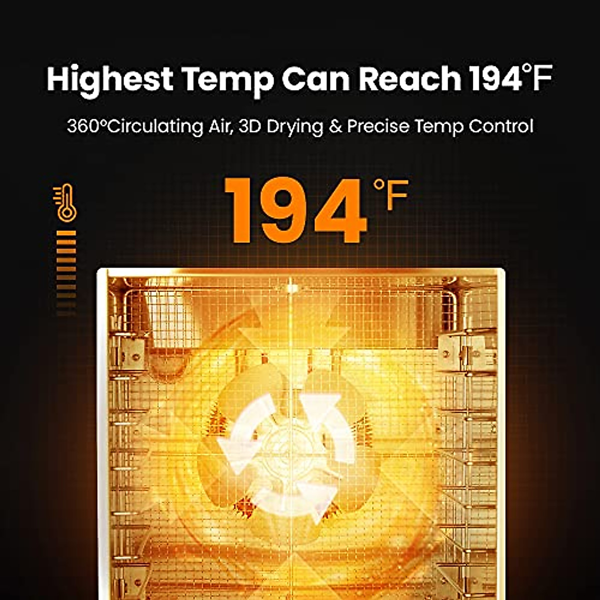 COLZER Food Dehydrator Machine(67 Free Recipes) 8 Stainless Steel Trays Adjustable Thermostat Digital Food Dehydrator for Beef, Jerky, Fruit, Dog Treats, Herbs