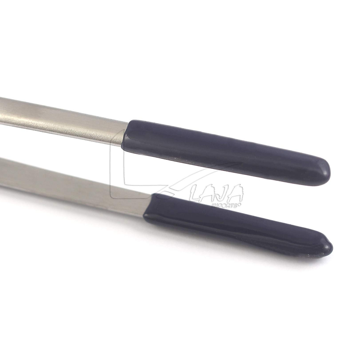 Laja Imports 8" Steam Tweezer Rubber Tips Steamer Ultrasonic Pvc Coated Non Marring Tips S.S. for Educational Use