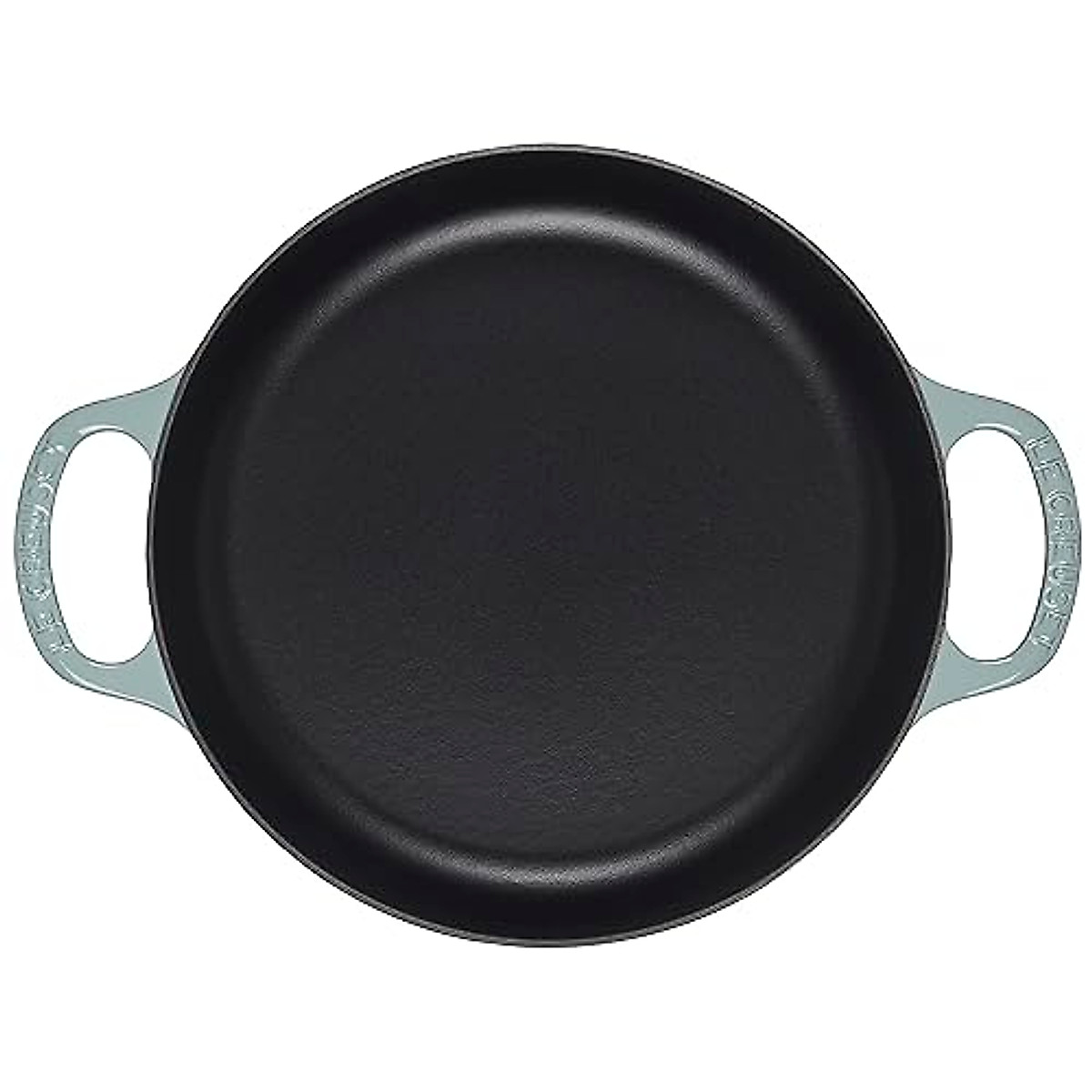 Le Creuset Signature Cast Iron Everyday Pan, 11", Sea Salt