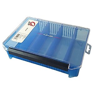 Gamakatsu G-Box Deep Utility Case 3500D Blue, Size: 10″ x 7.4″ x 2.4″
