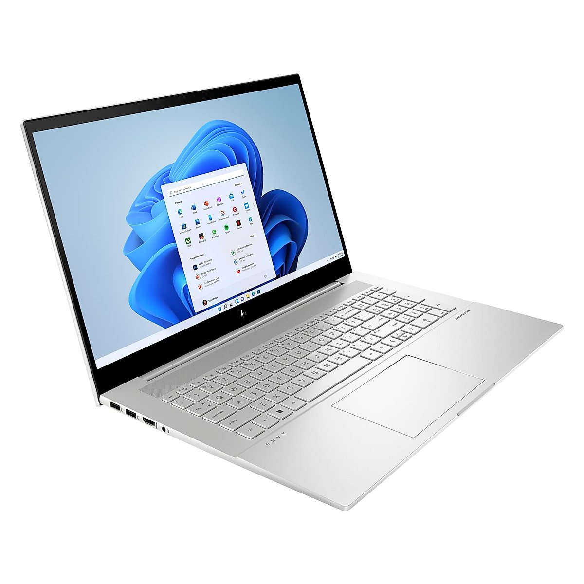 HP 2023 Envy Laptop 17.3" FHD IPS Touchscreen 12-Core 12th Intel Core i7-1260P Iris Xe Graphics 64GB DDR4 4TB NVMe SSD Thunderbolt 4 Wi-Fi 6E Backlit Keyboard Windows 11 Pro w/ RATZK 32GB USB