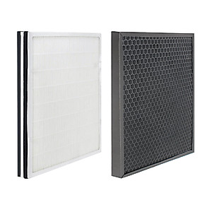 Fette Filter - FLT9200 True Hepa H13 Air Purifier Filter H and Carbon Combo Pack Compatible with FLT9200 for AC9200 AC9200WCA Air Purifier 1 True HEPA & 1 Carbon Filter Included.