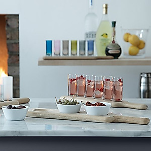 LSA PX04 Paddle Bowl Set & Oak Paddle L15.75in W3.5in