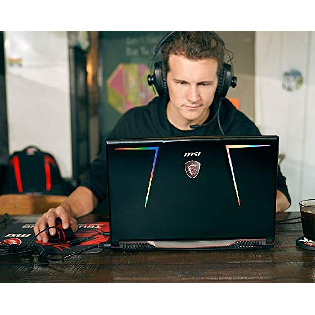 MSI 15.6" GE63 Raider RGB-882 Gaming Laptop with Intel Core i7-9750H Processor, NVIDIA GeForce RTX 2060 Graphics, 32GB Memory, 1TB Hard Drive & Windows 10 Operating System