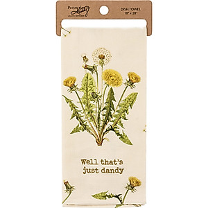 Primitives by Kathy Well That's Just Dandy Decorative Kitchen Towel
