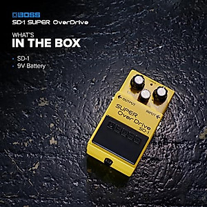 Boss SD-1 Super Overdrive Pedal
