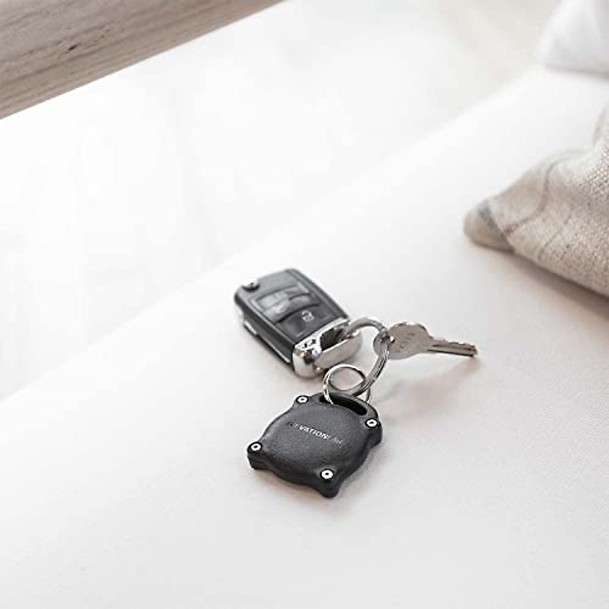 Bundle TagVault Keychain (2) + Surface Mount (2) | for Apple AirTag | by Elevation Lab