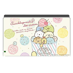 Nintendo and San-X Official Kawaii Nintendo Switch Character Dock Cover -Sumikko Gurashi (Things in the Corner) Pen Pen Ice Cream-