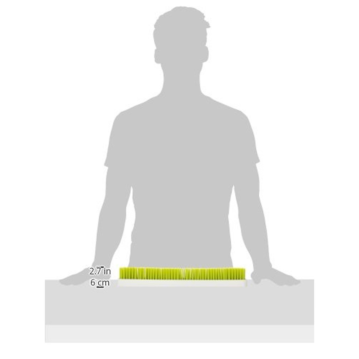 Boon Patch Countertop Drying Rack, Green