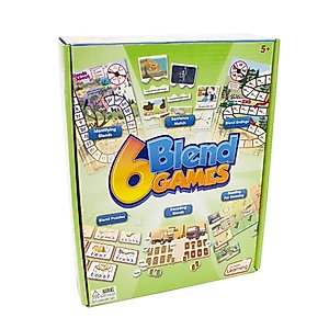 Junior Learning JL410 6 Blend Games,Multi, Medium