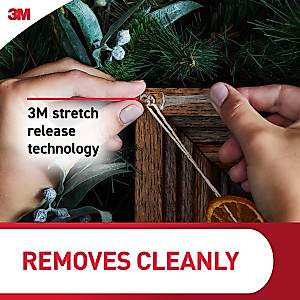 Command Indoor Mini Light Clips, Damage Free Hanging Light Clips with Adhesive Strips, No Tools Mini Wall Clips for Hanging Lights and Cables, 45 Clear Clips and 54 Command Strips